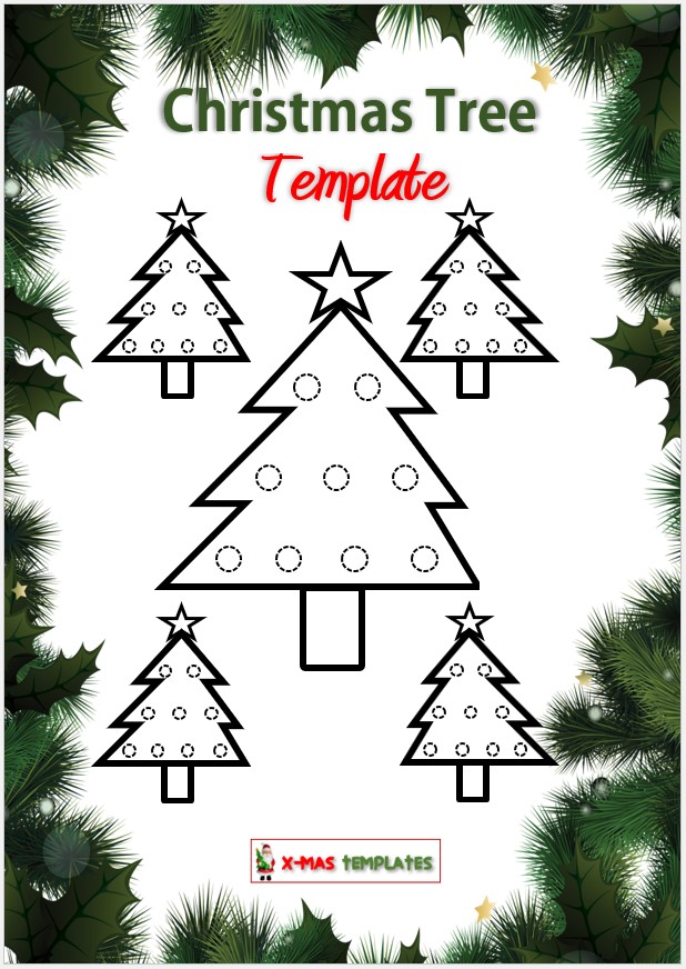 Unbelievable Christmas Tree Templates to Wow Your Guests - X-mas Templates